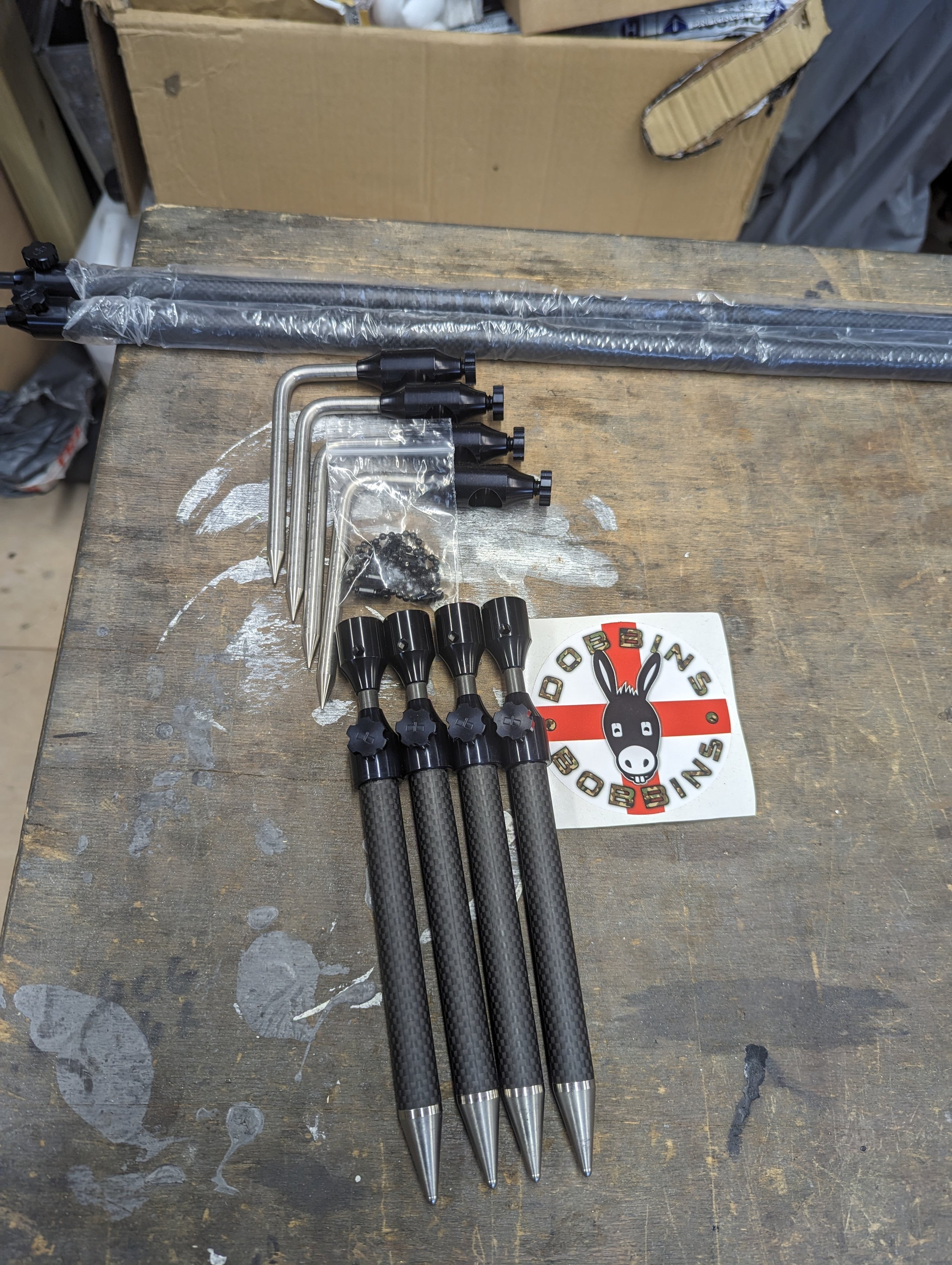 Carbon Bank Sticks | Dobbins Bobbins